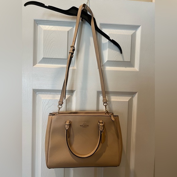 Coach | Bags | Coach Tan Purse Used Once | Poshmark